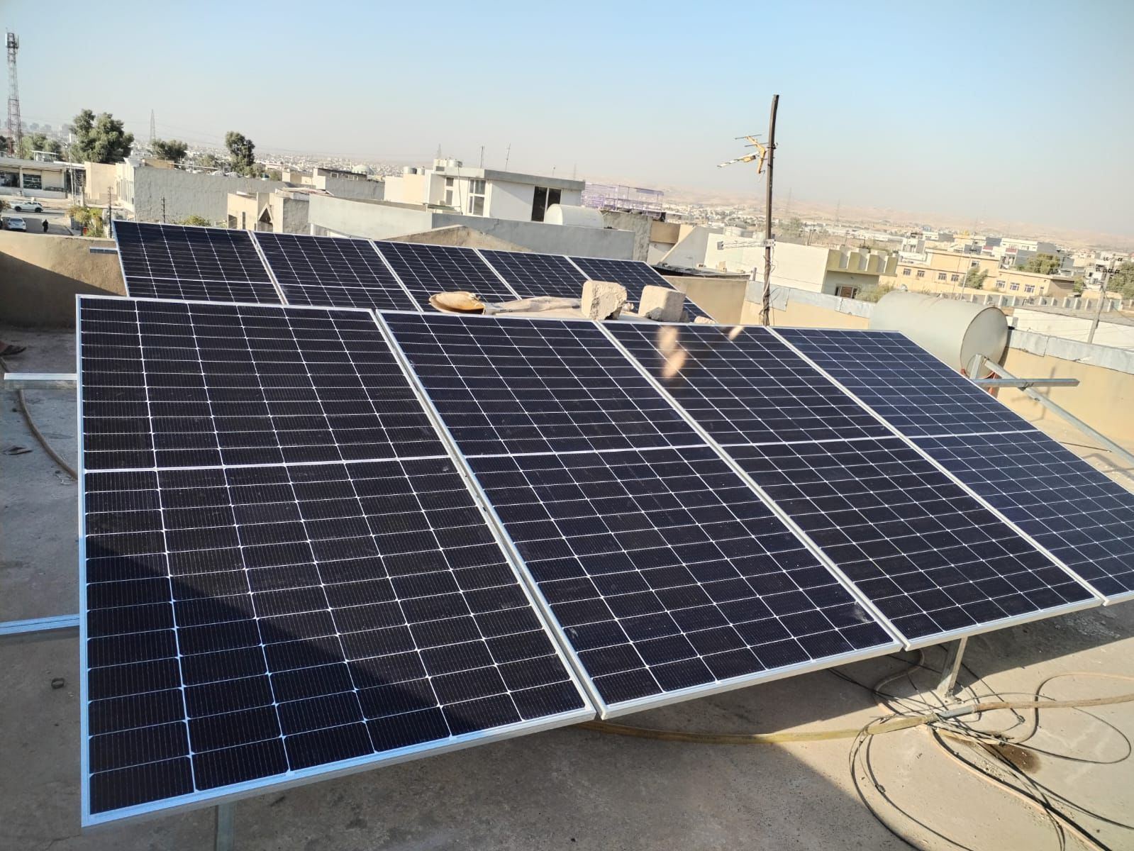 Solar System Restores Electricity to Kirkuk Villages