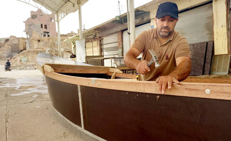 Bassam Ahmed: I have built 200 boats for fishermen