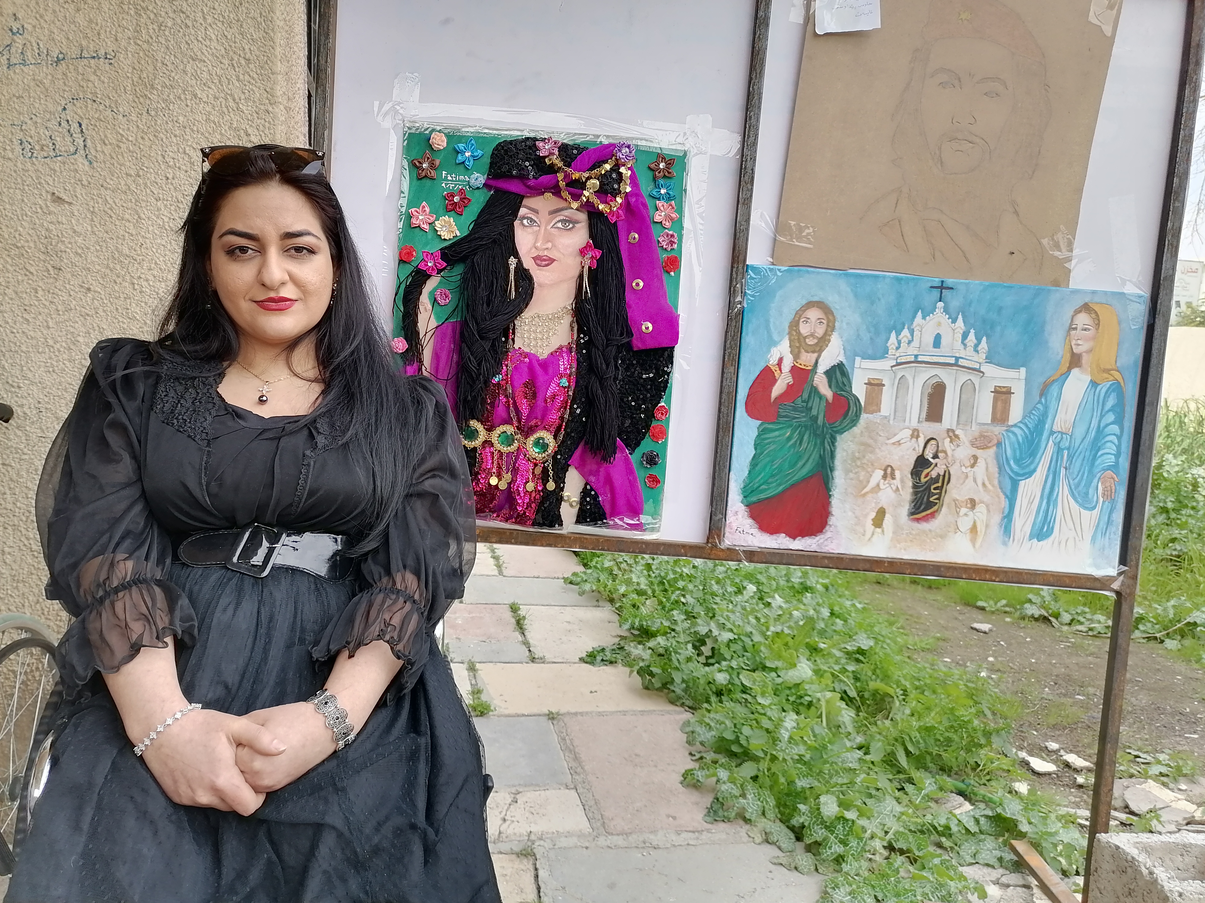 Fatima presents her talents on International Women's Day